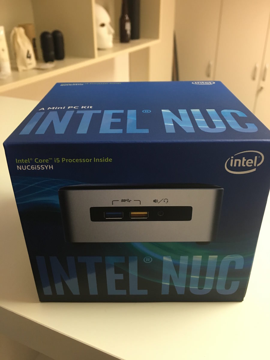 Intel NUC NUC6i5SYH in monitor LG 27UD68-W 4K IPS / test