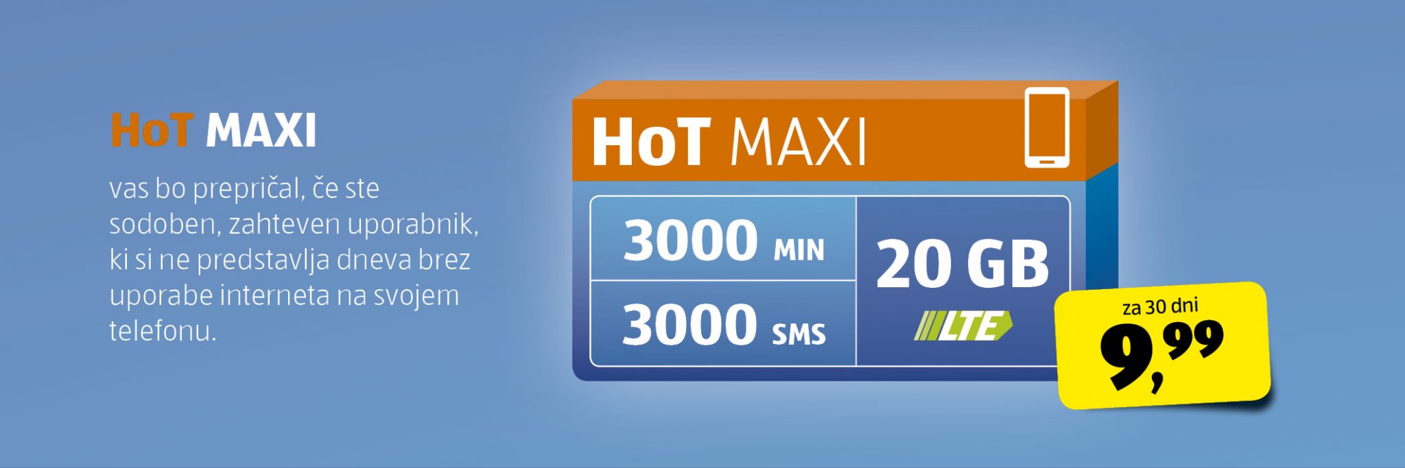 Mobilni operater HoT / Hofer telekom / HoT ponudba / had